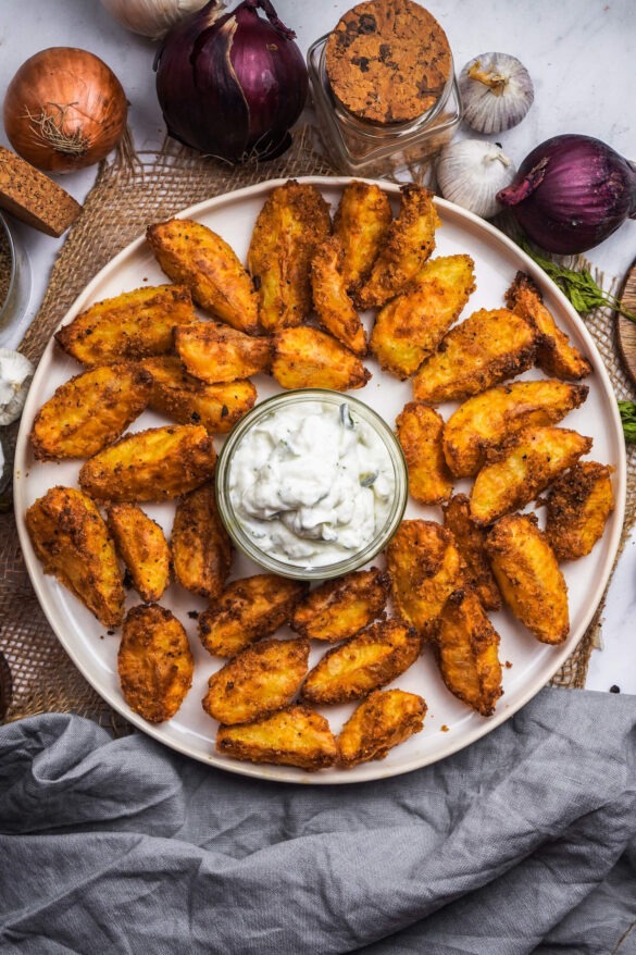 EXTRA knusprige Kartoffelspalten - FeedMeDaily